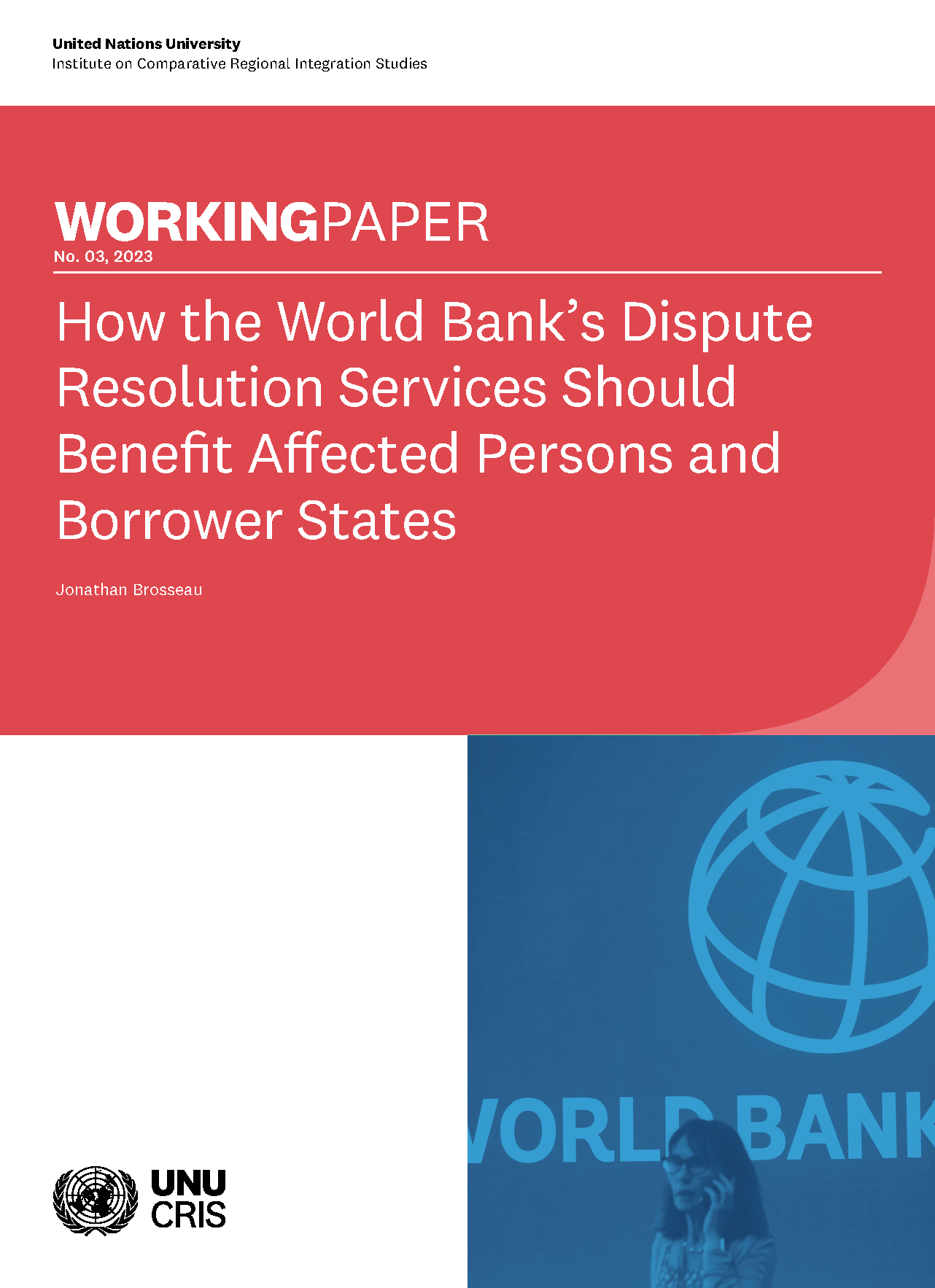 How the World Bank’s Dispute Resolution Services Should Benefit ...